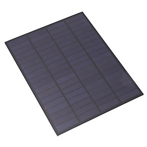 Mini Solar Panel Panel Power Generation Panel Polycrystalline Light Charger 18V Battery Panel 19W Lighting with Battery Charger Battery Charging Charger Power for Miniature