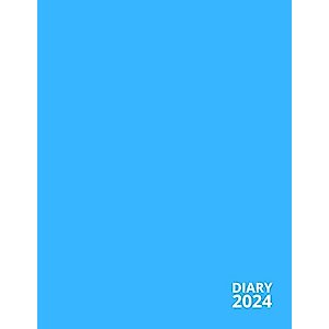 daily diary 2024: AT-A-GLANCE Fine Diary 2024 Weekly & Monthly Diary,2024 Large and simple Daily Planner