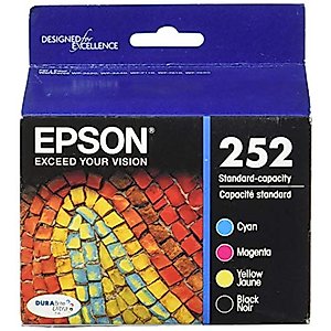 Epson DURABrite Ultra Ink T252120-BCS Ink Cartridge - Cyan, Black, Magenta, Yellow