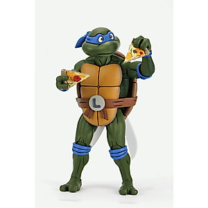 NECA TMNT Cartoon Giant Size Leonardo 1/4 Scale Action Figure