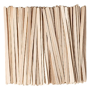Comfy Package, [500 Count] 5.5 Inch Wooden Coffee Stirrers - Wood Stir Sticks