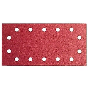 Bosch 2609256B31 Sanding Sheets for Orbital Sanders 115 x 280 cm Number of Holes 14 Grit 240 Pack of 10