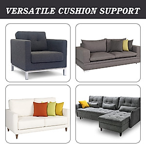 HAVARGO Couch Cushion Support for Sagging Seat, High Density Foam Under Couch Cushion Support Anti Slip, Dark Grey 1Pc