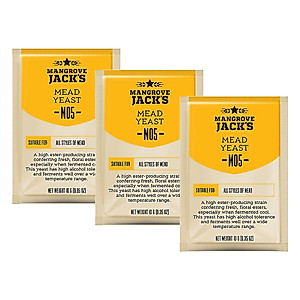 3X Mangrove Jack’s Craft Series Mead Yeast M05 (10g)