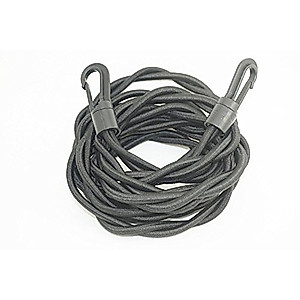 Travel Clothesline Multifunctional Elastic Cord Compact Bungee Clothesline Travel Bungee Clothesline Travel Laundry Clothesline Kit with Two Twist Ties for Campers Boaters Hikers Travelers