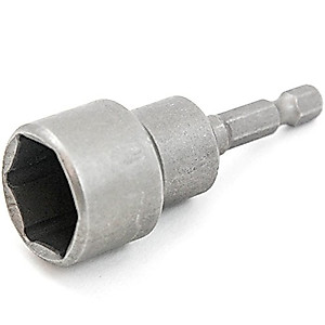 Red Hound Auto Quick Change Bit 19 mm or 3/4 Inches Impact Driver Hex Socket Magnetic Nut Driver RV Lift Tack Trailer Stabilizer Leveling Scissor Jack Socket