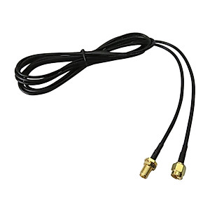 StyleZ 10FT WiFi Antenna Extension Cable SMA Male to SMA Female RF Connector Adapter RG174