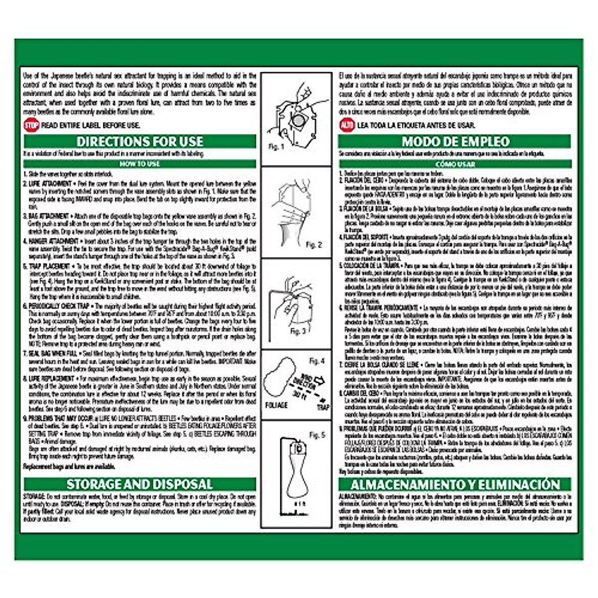 Spectracide Bag-A-Bug Japanese Beetle Trap2 (56901) (3 Pack)