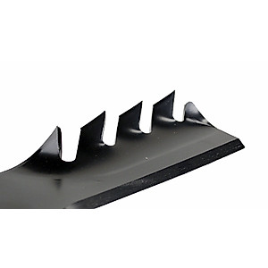 USA Mower Blades (6 MB110BP Mulching for Bad Boy 038-5350-00 038-5350-0050 Length 16-1/2 in. Width 2-1/2 in. Thickness 0.204 in. Center Hole 5/8 in. 32" 48" Deck