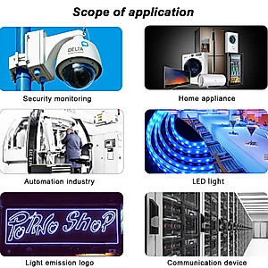12V DC Power Supply 30A AC 96V-240V Converter Adapter Universal Regulated Switching Power Supply 12Volt 360W LED Power Supply for LED Strip,CCTV, Radio, Computer Project (12V 30A 360W)