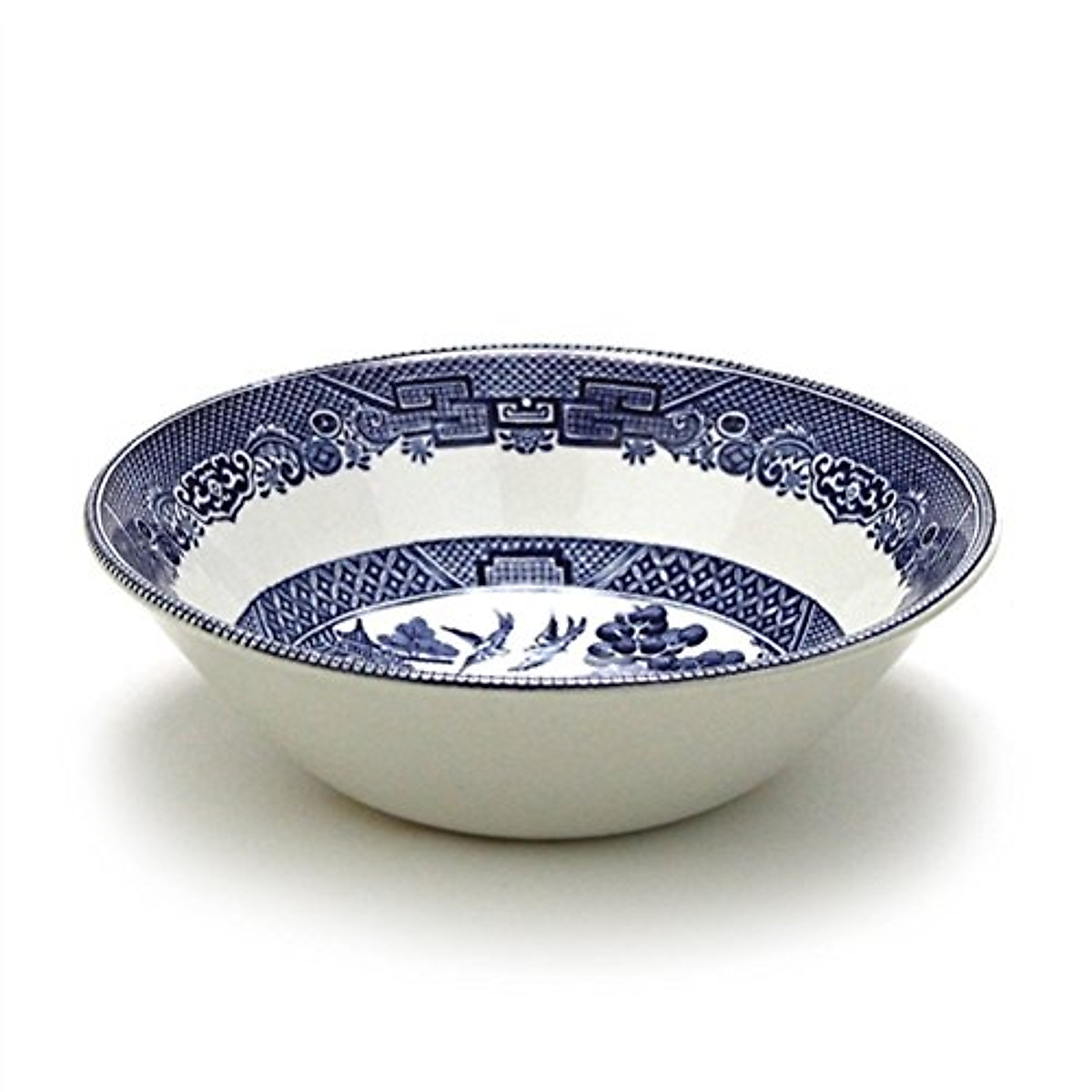 Blue Willow by Johnson Bros, Earthenware Soup/Cereal Bowl