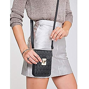 MKP Women Fashion Signature Lightweight Cute Small Crossbody Bags Cell Phone Purse Wallet Shoulder Bag With Snap Closure