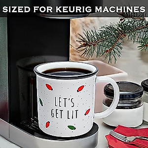 Lets Get Lit Christmas Mugs Coffee Set 11 Ounce, Lets Get Lit Coffee Mugs Christmas, Lets Get Lit Christmas Muga, Lets Get Lit Christmss Mugs, Lets Get Lit Christmas Coffee Mugs Lets Get Lit Xmas Mugs
