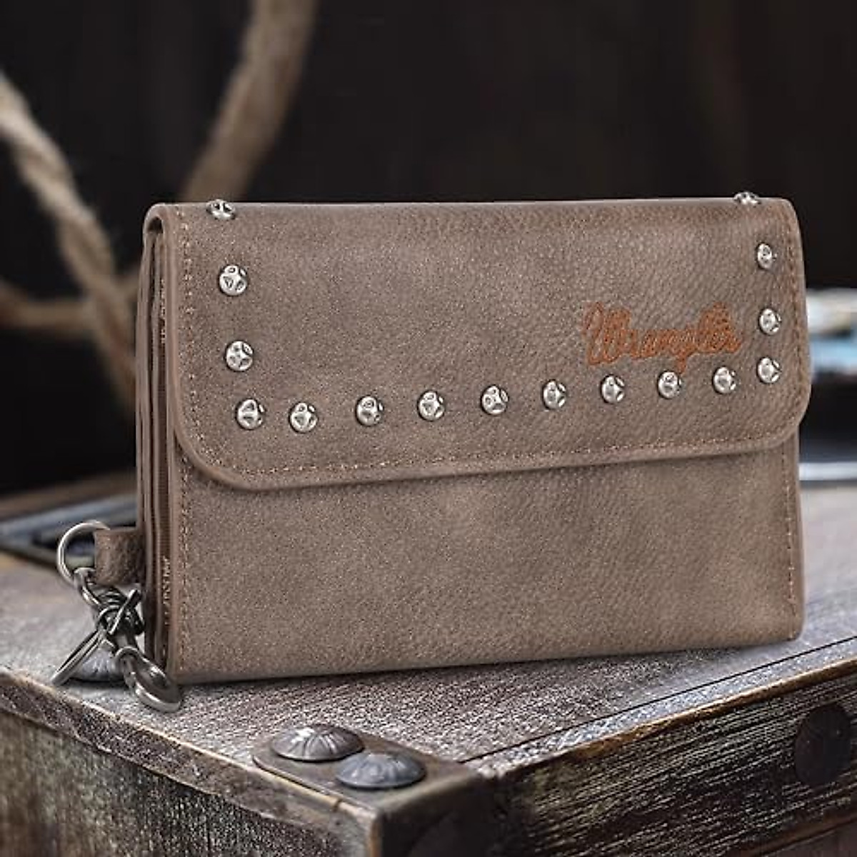 Wrangler Wallet for Women Slim Trifold Credit Card Cases & Money Organizers