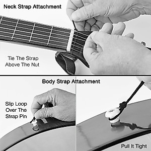 38" Wood Guitar With Case and Accessories for Kids/Boys/Girls/Teens/Beginners (Sunburst)