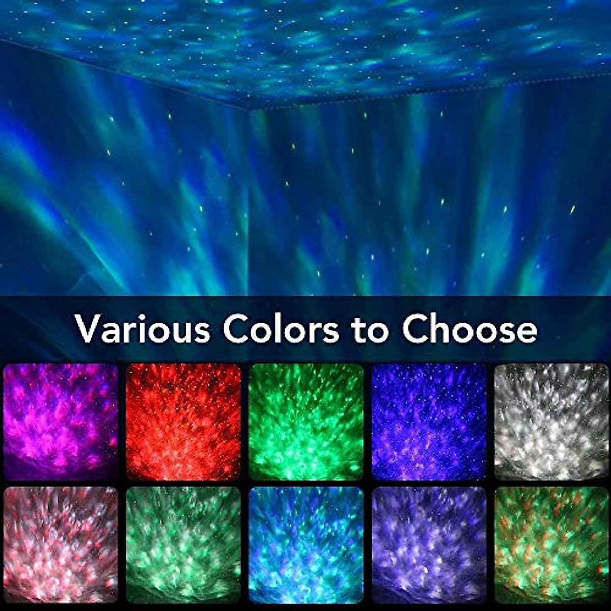 Star Projector, Smart Galaxy Projector Works with Alexa Google Assistant, Phone App Remote Control Night Light Projector with LED Nebula Galaxy Bluetooth Speaker Timer for Kids Adults Bedroom Decor