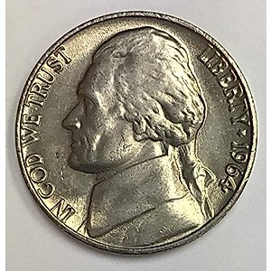 1964 P Jefferson Nickel Five-Cent Piece BU