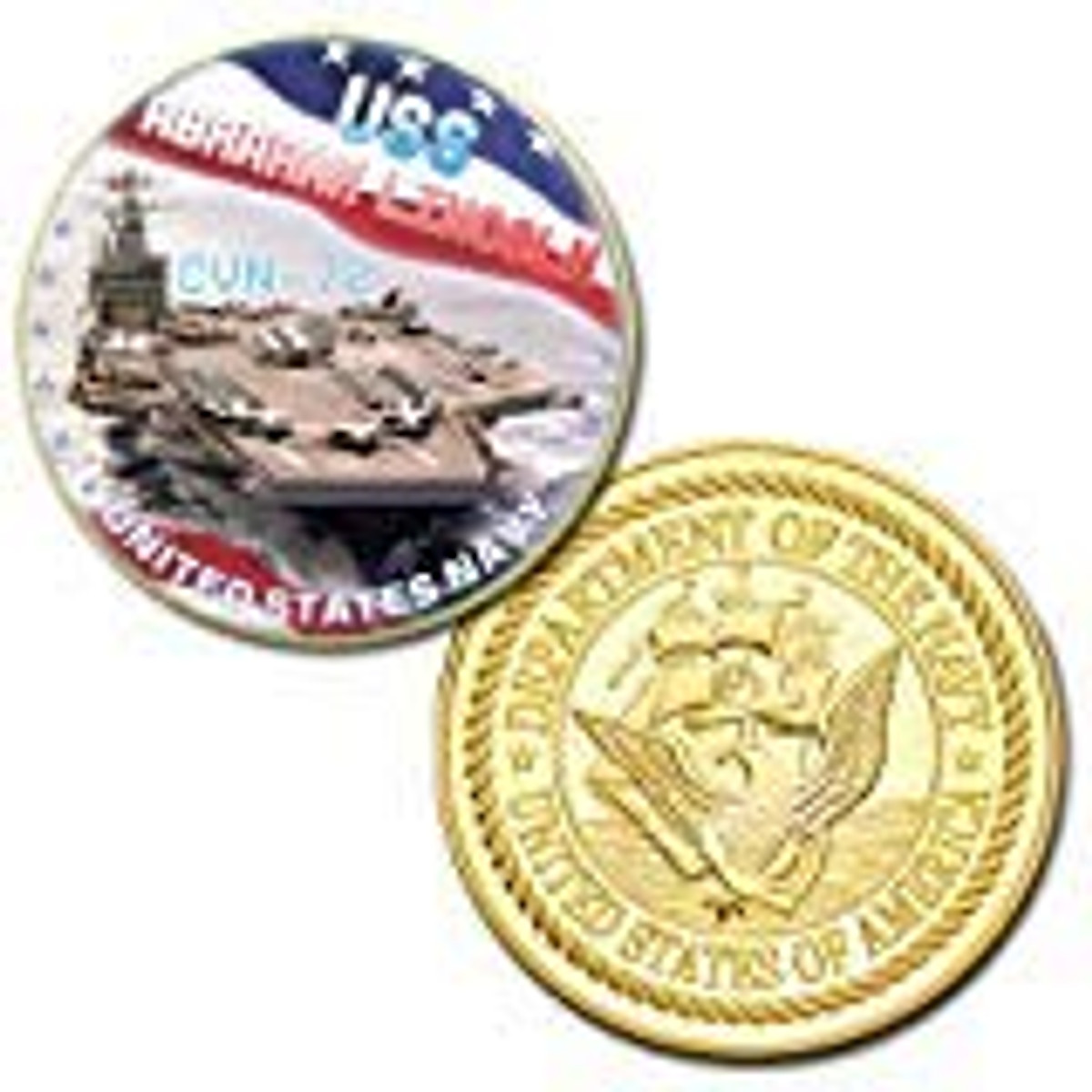 USS Abraham Lincoln (CVN-72) GP Challenge Coin S13#
