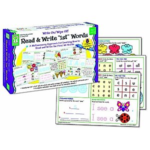 Carson Dellosa Key Education Read and Write First Words Manipulative (846037),One Color