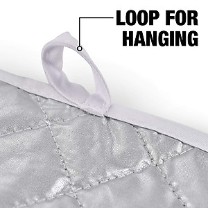 Blue Floral Pattern Pot Holder for Indoor/Outdoor Kitchen and BBQ