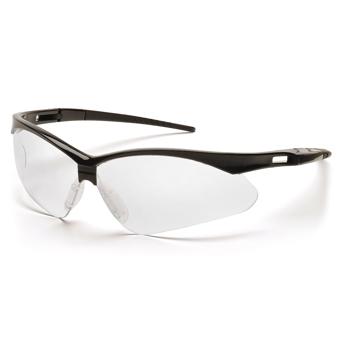 Pyramex Safety Products SB6310STP PMXTREME Safety Glasses, Clear Anti-Fog Lens with Black Frame & Cord, Clear