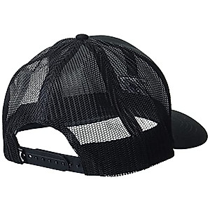 Billabong Men's All Day Adjustable Mesh Back Trucker Hat, Stealth, One