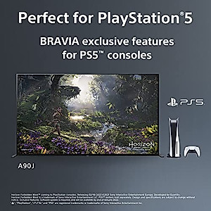 Sony A90J 55 Inch TV: BRAVIA XR OLED 4K Ultra HD Smart Google TV with Dolby Vision HDR and Alexa Compatibility XR55A90J- 2021 Model (Renewed)