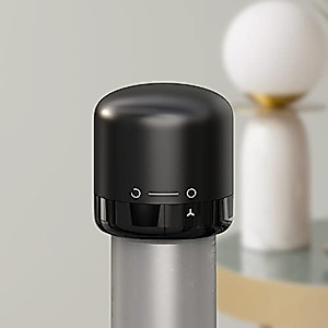 Hosslearlear Wine Stoppers for Wine Bottles, Silicone Reusable Corks Wine Preserver, Cute Wine Accessories - Set of 2