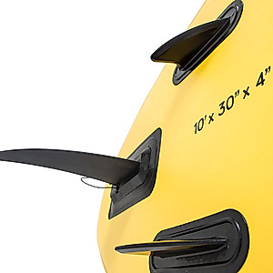 MAYMII Kayak Skeg Tracking Fin Kayak Fin Mounting Points Watershed Board Canoe Large