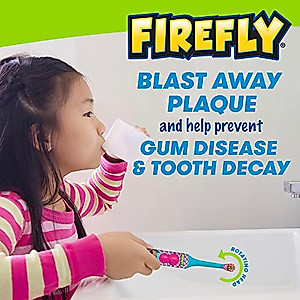 FIREFLY Clean N' Protect, L.O.L. Surprise! Toothbrush with hygienic Character Cover, Soft Bristles, Anti-Slip Grip Handle, Battery Included, Ages 3+, 1 Count