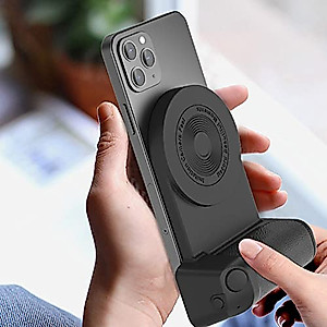 AZURAOKEY Smartph Camera Shutter Remote Handle Selfie Stands 3 in 1 Camera Holr Grip Type-C Charging Multifunctional Camera Holr Grip Anti-Shake for Android/