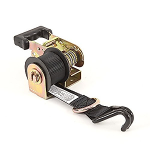 Keeper 05530-3 1-1/2" x 8’ Mountable Rack-Ratchet with 500 lbs. Working Load Limit and 1,500 lbs. Break Strength