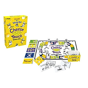 Diary of a Wimpy Kid Cheese Touch Game - Race to The Finish While Learning About Your Friends by Pressman