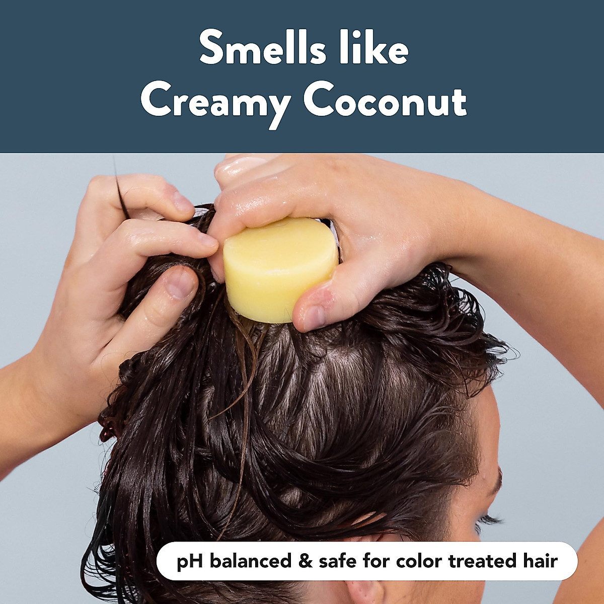 Ethique Wonderbar- Lightweight Solid Conditioner Bar for Oily to Balanced Hair - Vegan, Eco-Friendly, Plastic-Free, Cruelty-Free, 2.12 oz (Pack of 1)