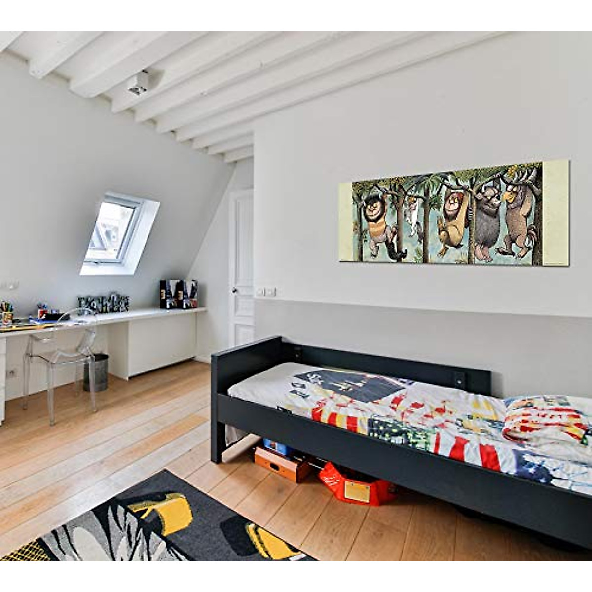 Close Up Where The Wild Things are Poster (36"x12")