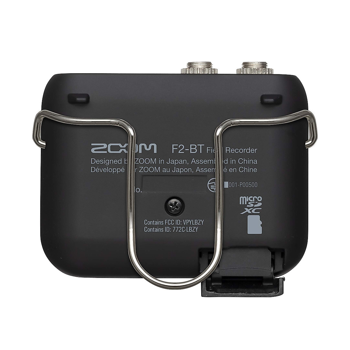 Zoom F2-BT Lavalier Recorder with Bluetooth, 32-Bit Float Recording, Audio for Video, Wireless Timecode Synchronization, Records to SD, and Battery Powered with Included Lavalier Microphone