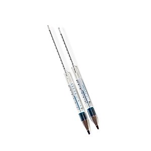 SafetyBlue ThermoHydrometer 0/8.5 Plato & 0/50°C Thermometer with NIST Traceable Certificate