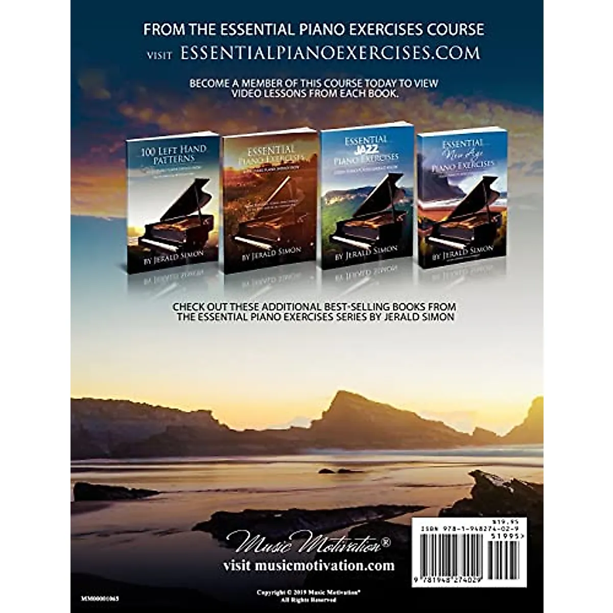 100 Left Hand Patterns Every Piano Player Should Know: Play the Same Song 100 Different Ways (Essential Piano Exercises Every Piano Player Should Know by Jerald Simon)