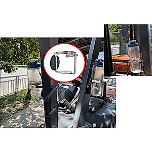 Universal Multidirectional Magnetic Cup Holder, Horizontal Mounting Magnetic Cup Holder, Side Mounted Magnetic Cup Holder, Suitable for Placing All Kinds of Cups on Tractor, Lawnmower and Forklift