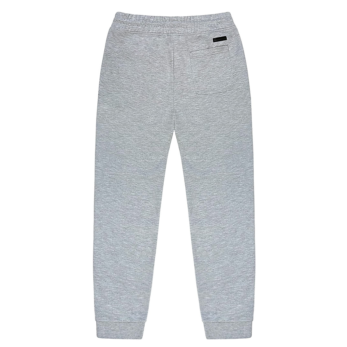 Southpole Men's Basic Lightweight Tech Fleece Jogger Pants, Heather Grey, Medium