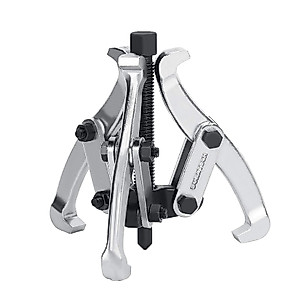 DURATECH 3-Inch 3-Jaw Gear Puller, Removal Tool for Gears, Pulleys, Bearings and Flywheels, Fully Assembled, CR-V Steel