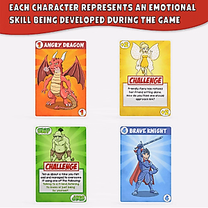 Together Land Therapy Game for Kids - Play Therapy Cards Develop Social Skills - Group Therapy Games for Teens Anger Management Toys - Counselors social skills activities for kids with Autism and ADHD