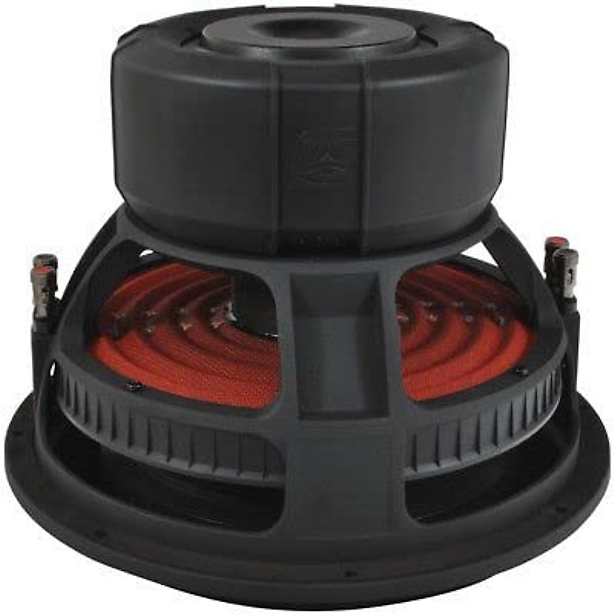 Cerwin Vega Stroker 1000W RMS 12" Powered Subwoofer - Dual 4-ohm Car Audio System Sub, High-Power Handling, Efficient Cooling, Easy Install, Robust Design for Superior Car Audio Experience ST124D