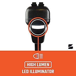 Bastion Distribution Power Tongue Jack | Electric or Manual Operation | A-Frame 3500LB Capacity | 12V | Front LED | for Trailers, Campers, and Boats