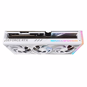 ASUS ROG Strix GeForce RTX ™ 4080 White Edition Gaming Graphics Card (PCIe 4.0, 16GB GDDR6X, HDMI 2.1a, DisplayPort 1.4a)