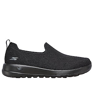 Skechers womens Walking Sneaker, Black, 7 US