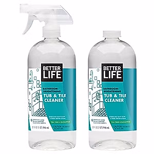 Better Life Natural Tub and Tile Cleaner, Tea Tree and Eucalyptus, 32 Fl Oz (Pack of 2)