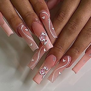 Girl Head Nail Charms 20PCS Cute Nail Charms for Acrylic Nails 3D Metal Nail Art Charm Pink Nail Gems and Charms 3D Nail Rhinestone Crystal Kawaii DIY Nail Art Decoration Supplies for Women Girls