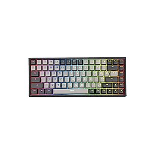 Keycool Hero 84 2021 Edition Mechanical Keyboard RGB Gateron Switches Mini Gaming 84 Keys Keyboard (RGB Gateron Brown)