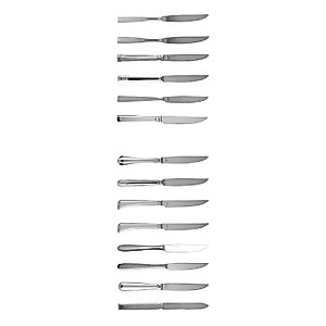 Fortessa Acqua 18/10 Stainless Steel Flatware Iced Tea Spoon, Set of 12